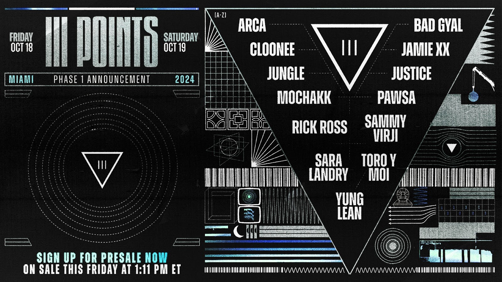 Miami's III Points Festival Announces Stellar Phase One Lineup for 2024 ...