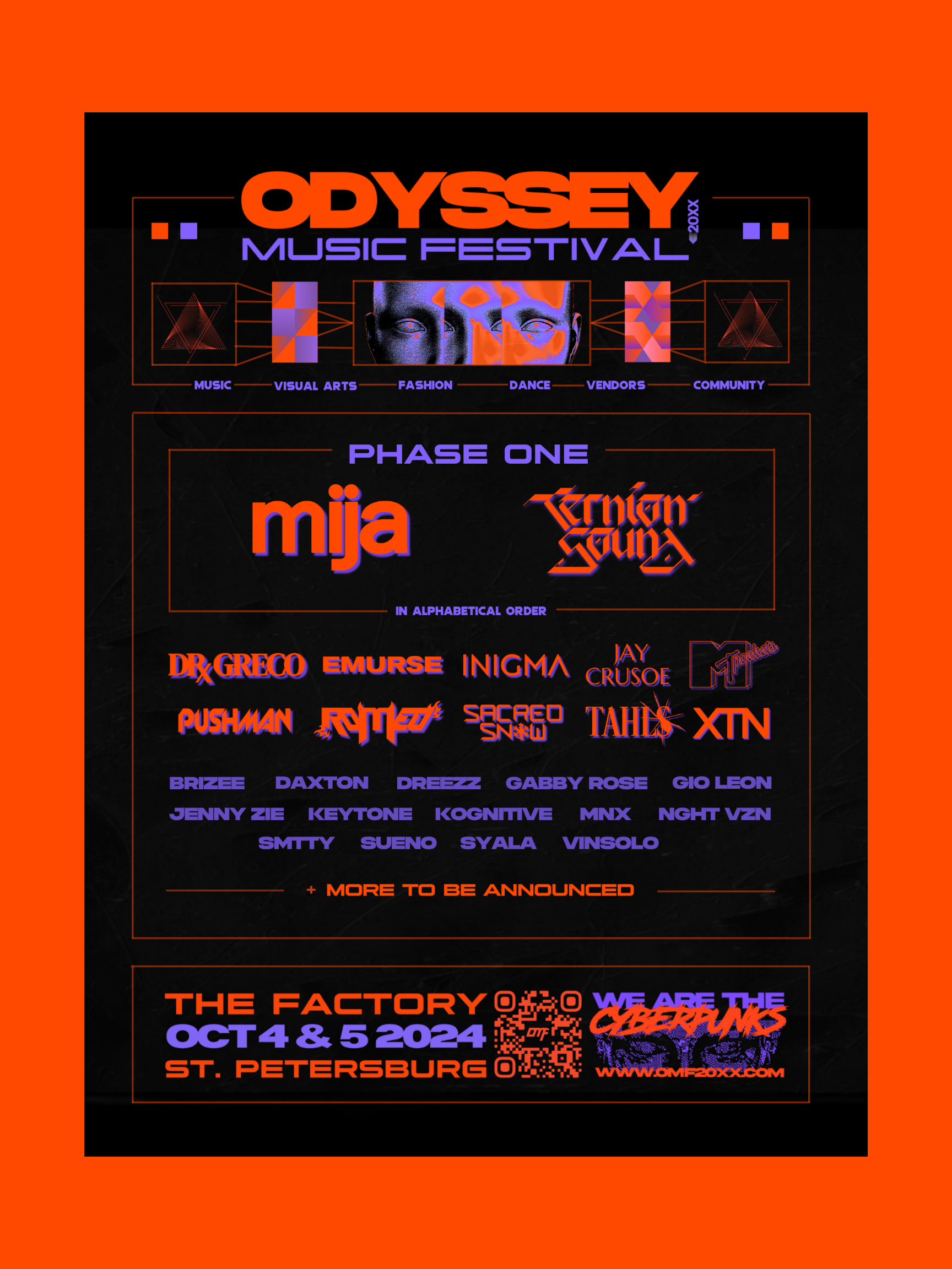 Odyssey Music Festival Unveils Phase One Lineup feat. Ternion Sound ...